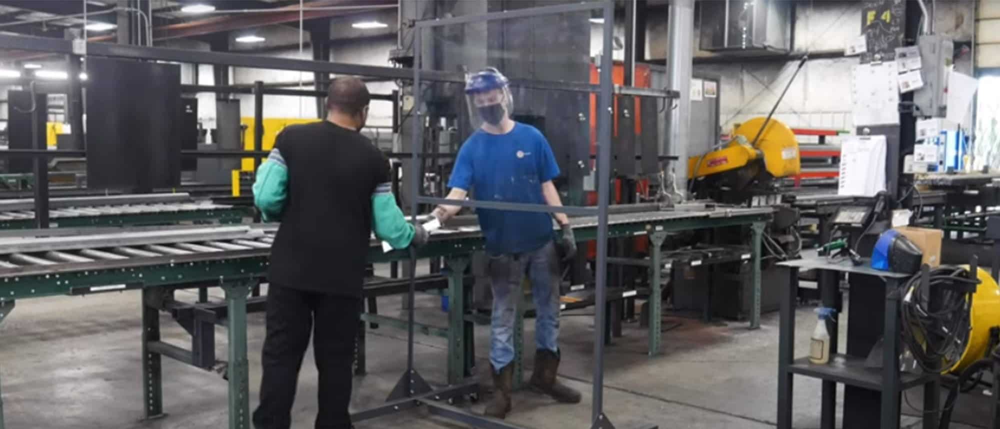 Employee Separation Panels | Southwest Warehouse Solutions